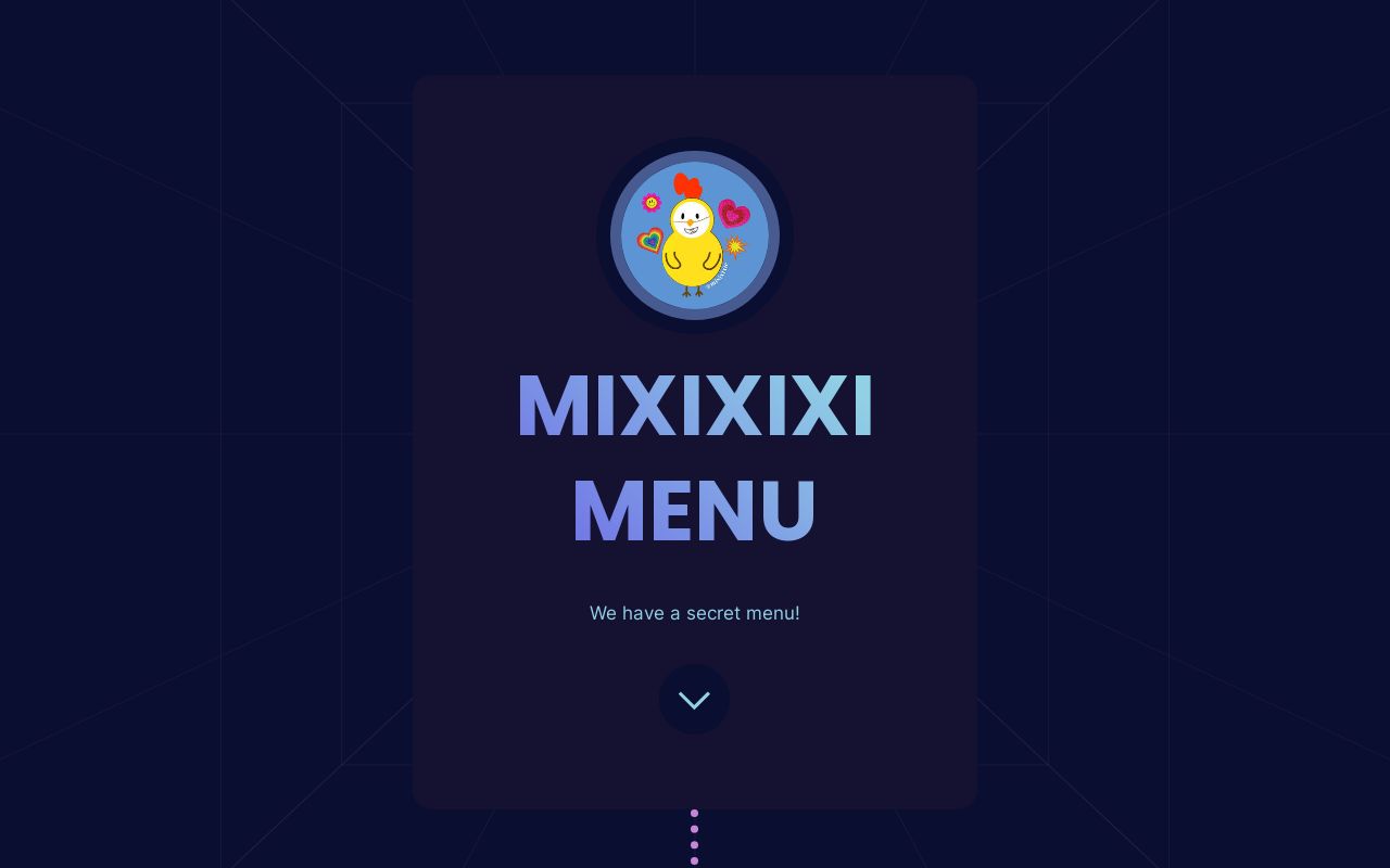 MIXIXIXI MENU